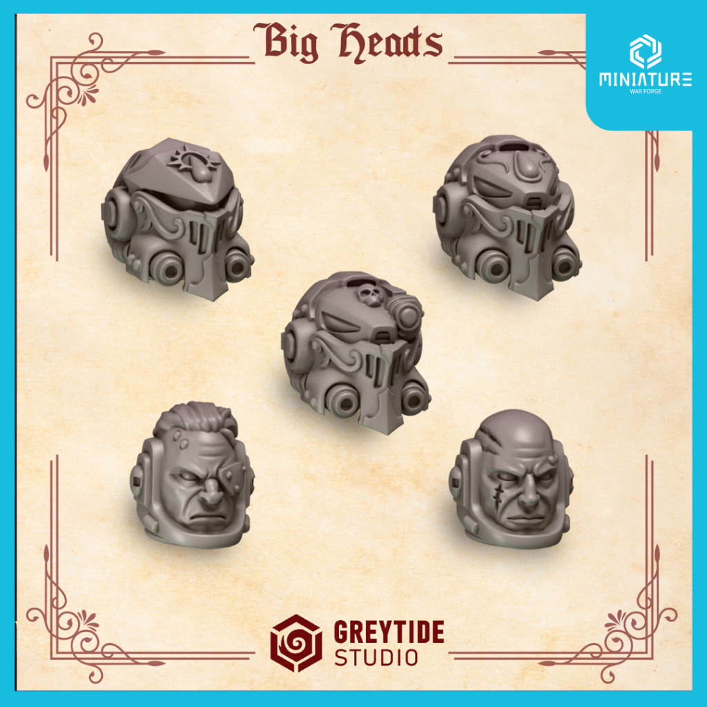 Greytide Studio | Crimson Lords Big Armors for Terminators | Shopee ...