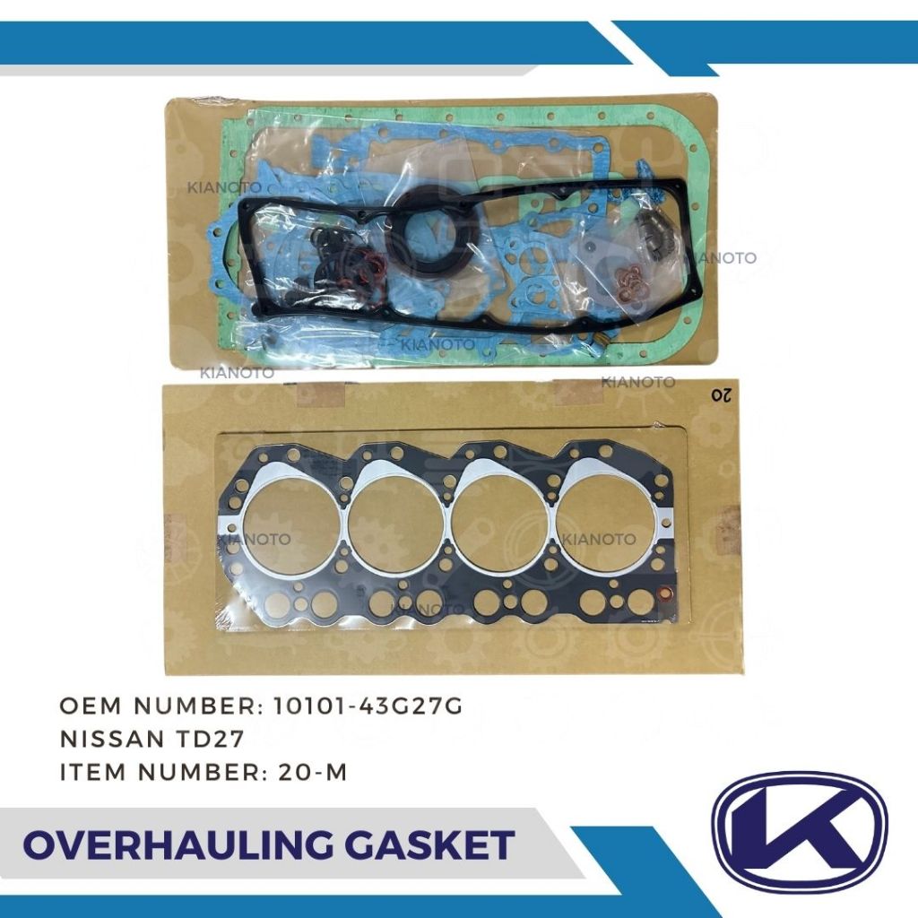 OVERHAULING GASKET #20 NISSAN TD27 10101-43G27 | Shopee Philippines