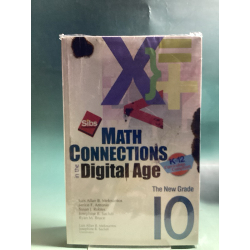 MATH CONNECTION in the DIGITAL AGE (THE NEW GRADE 7,8,10) | Shopee ...