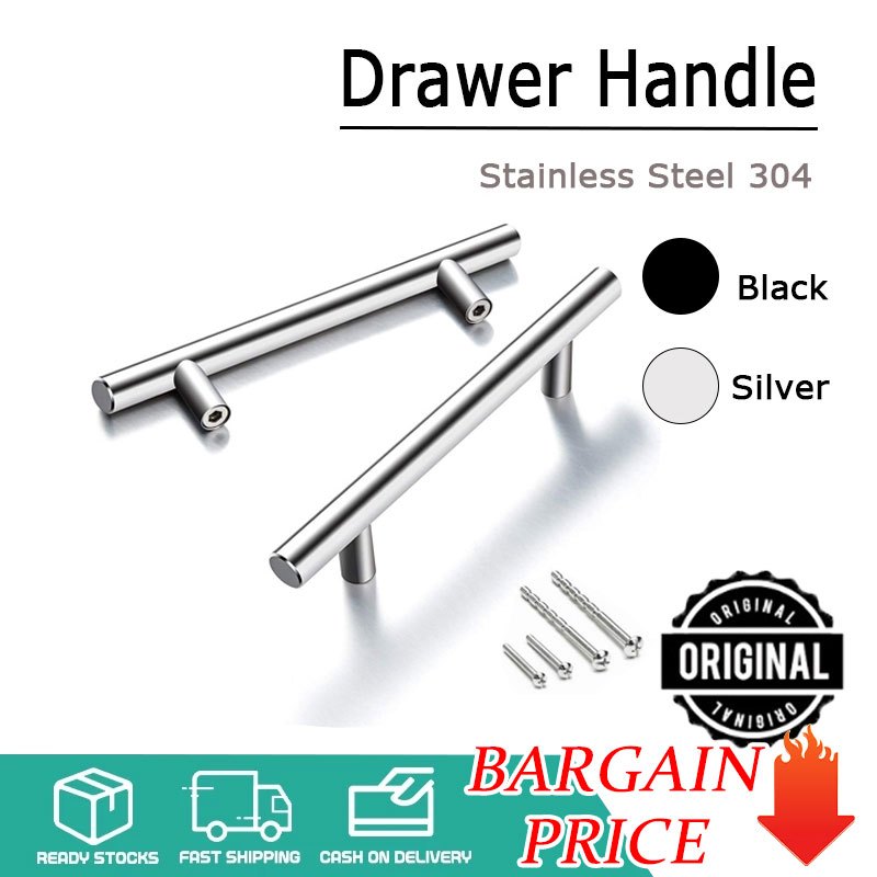 4-8Inch Cabinet Drawer Handle Stainless Steel 304 Pull Wardrobe Cabinet ...