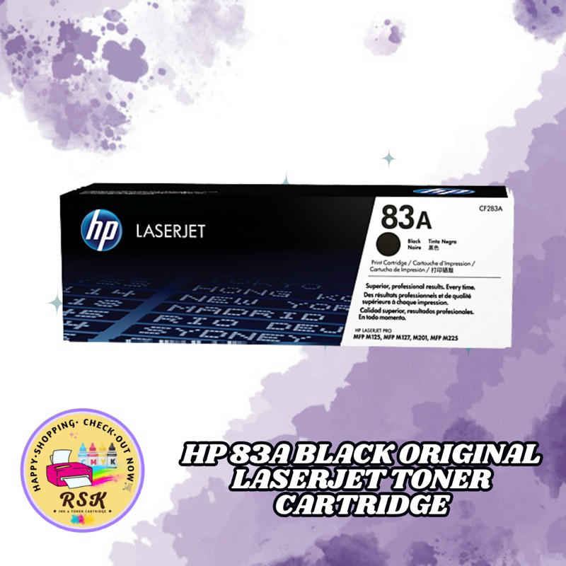 HP 83A Black Original Laserjet Toner Cartridges (CF238A) | Shopee Philippines