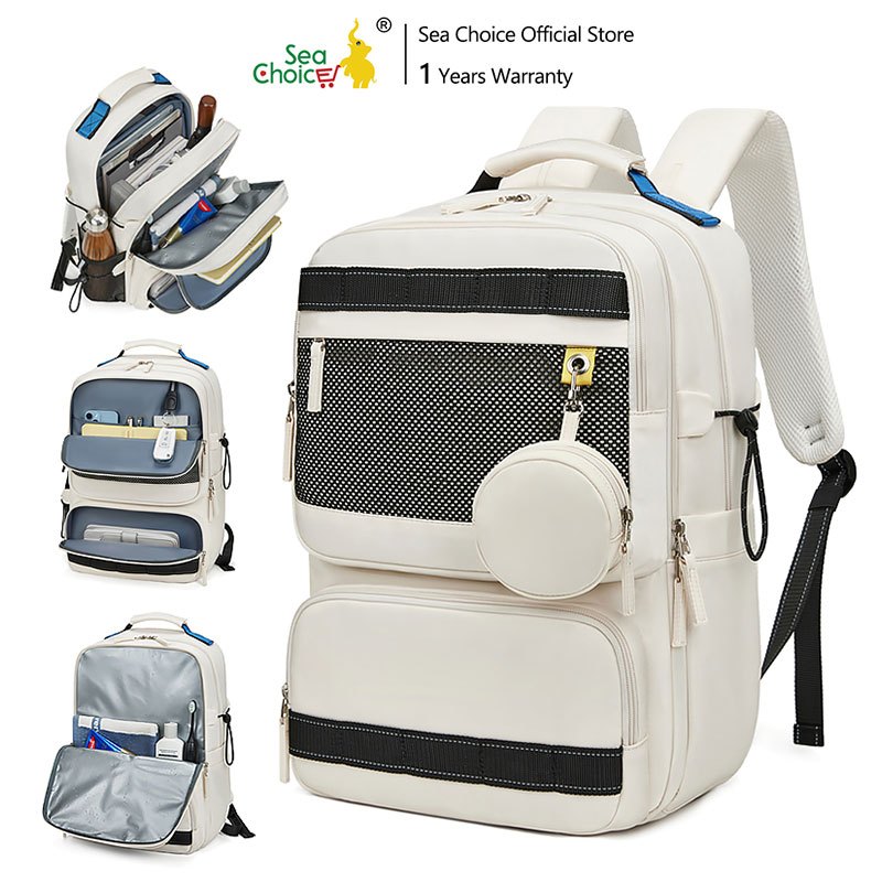 SEA CHOICE Laptop Backpack with Wet Dry Pocket Waterproof 17 Inch ...