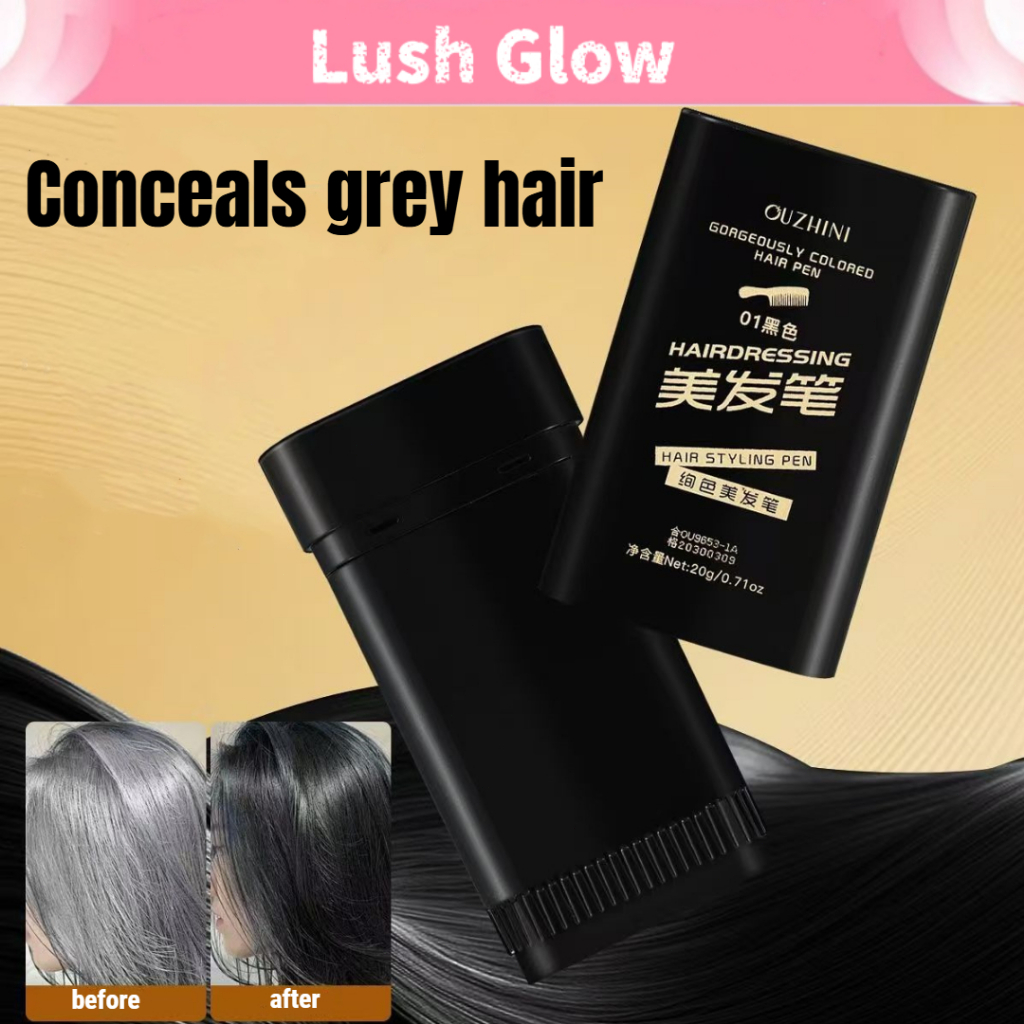 Hair Color Stick Hair Color Dyeing Pen Waterproof Temporary Hair Dye ...