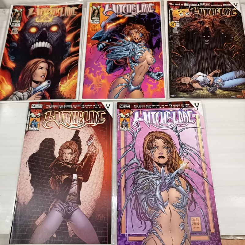 MARVEL/DC/TOP COW Comics Collectibles, FIRST BORN/"WITCHBLADE"/DARKNESS ...