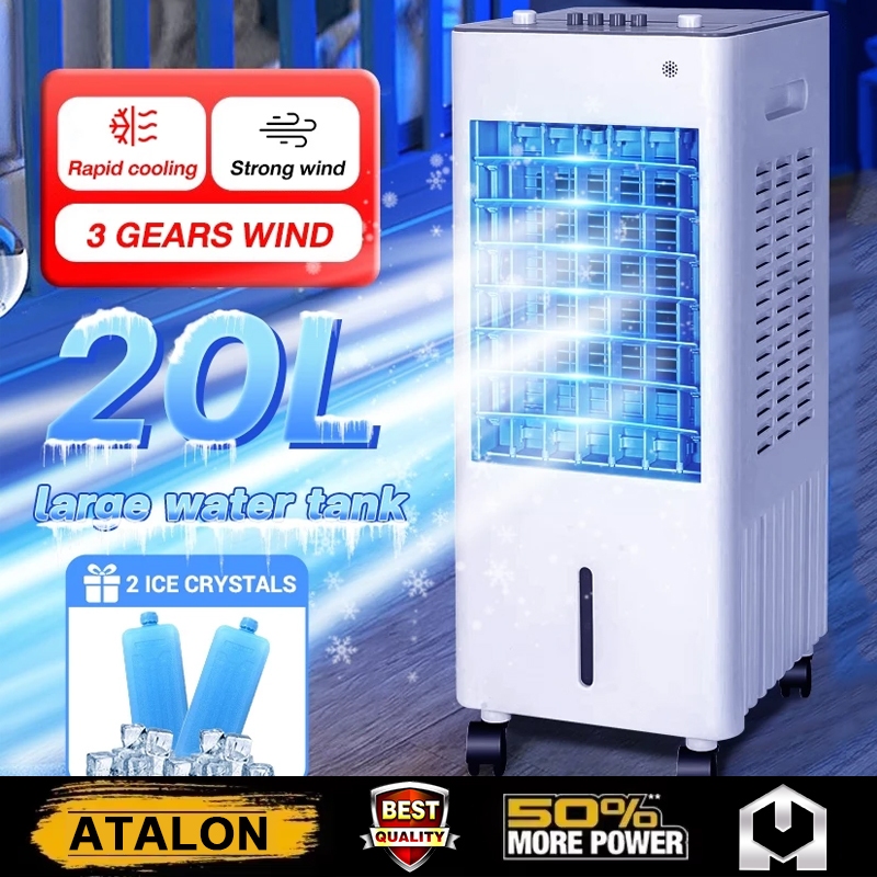 Air Cooler Fan Portable 50W Aircon Mobile Humidifier Spray Fan with ...