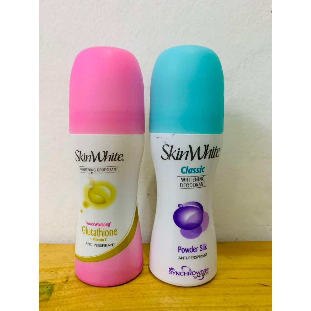 SkinWhite Deodorant Underarm Antiperspirant Roll On 40mL | Shopee ...