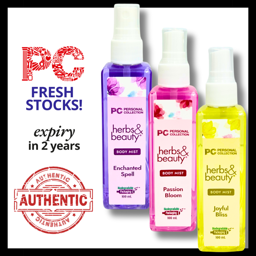 Herbs & Beauty Body Mist Enchanted Spell 100ml by PC Personal ...