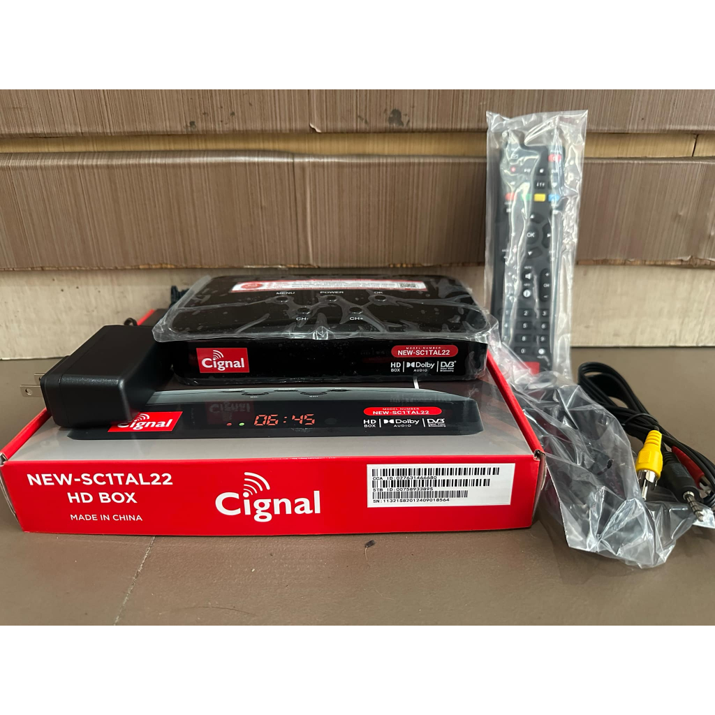 Cignal HD Prepaid Digital Box Receiver with 1 Month Load | Shopee ...