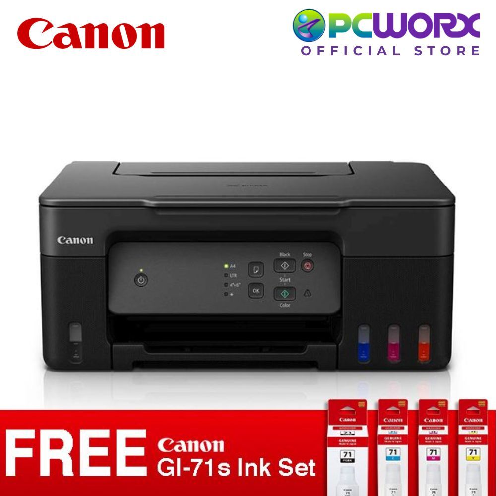 Canon PIXMA G2010/G2730 Multifunction Refillable Ink Tank Printer with ...