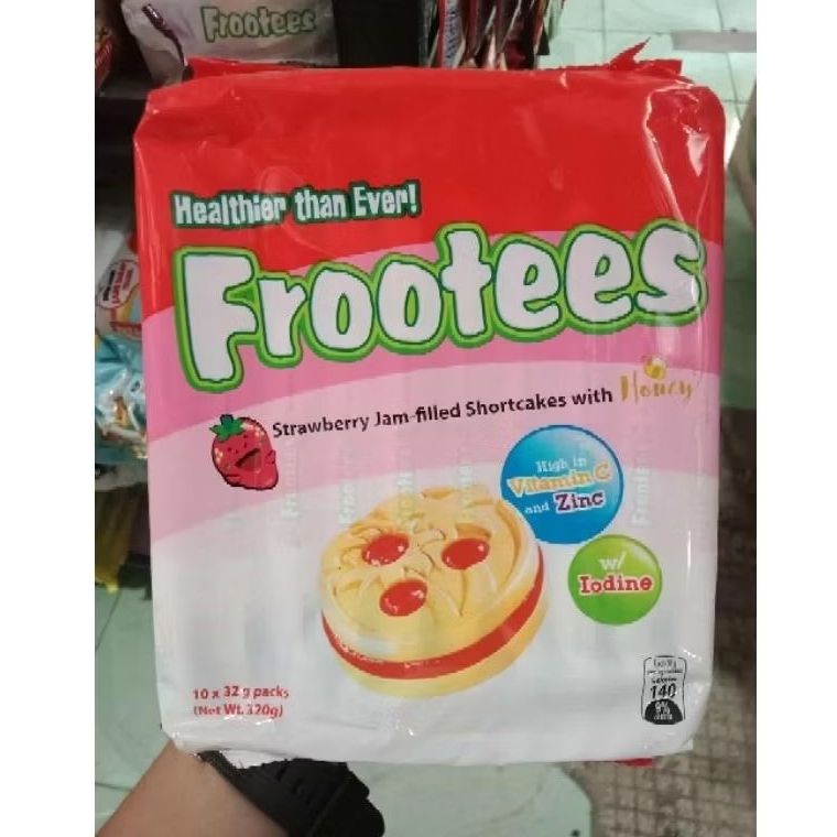 Frootees Strawberry filling 1pack | Shopee Philippines