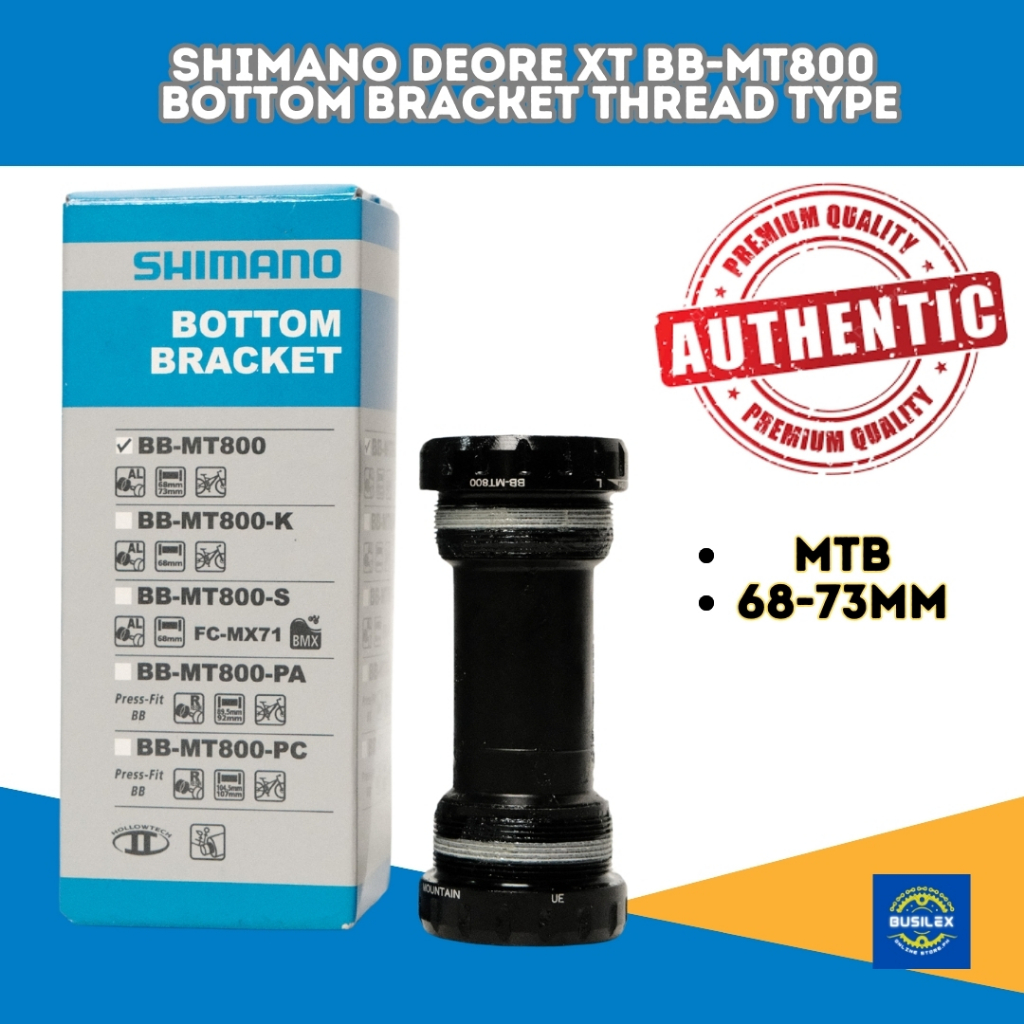 Shimano Deore XT BB-MT801/MT800 Bottom Bracket Hollowtech MTB | Shopee Philippines