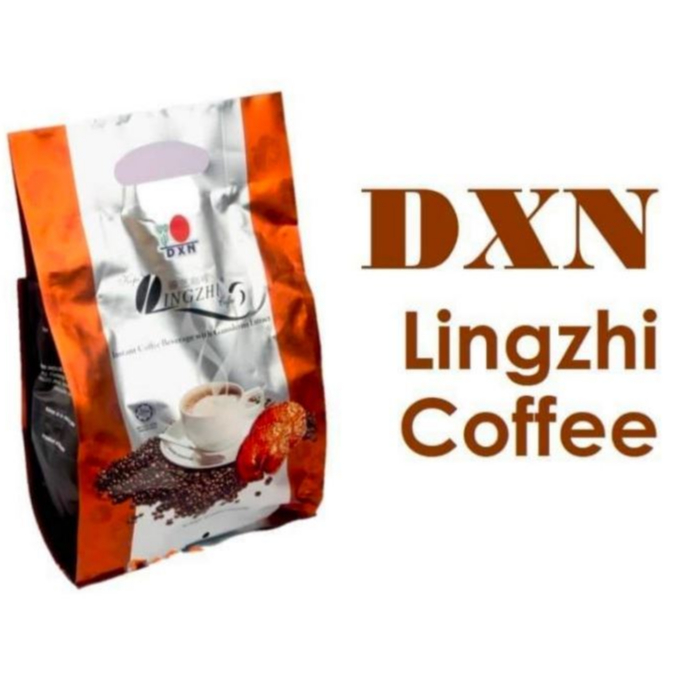 DXN Ganoderma Lingzhi Coffee 3 in 1 10.5g (set of 3pcs) | Shopee ...