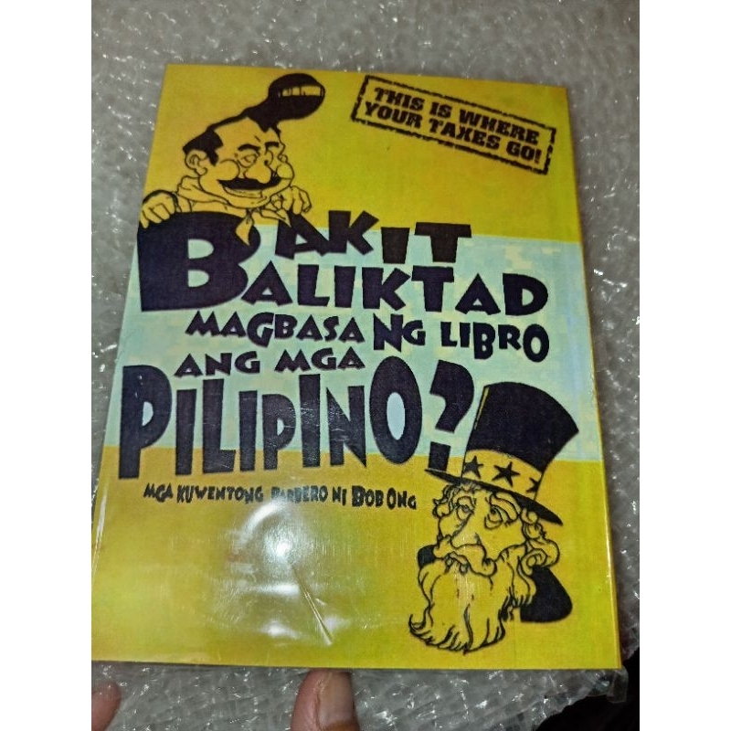 Bakit Baliktad MagBasa ng Libro ang mga Pilipino Bob Ong | Shopee ...