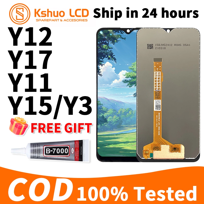 LCD for VIVO Y11 / Y17 / Y12 / Y15 / Y3 / Y3S / VIVO 1906 / 1901 /1904 ...