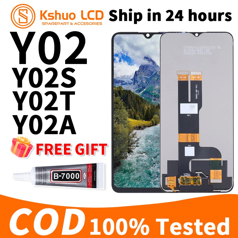 LCD For VIVO Y02 / Y02T / Y02A / Y02S set full screen replacement ...