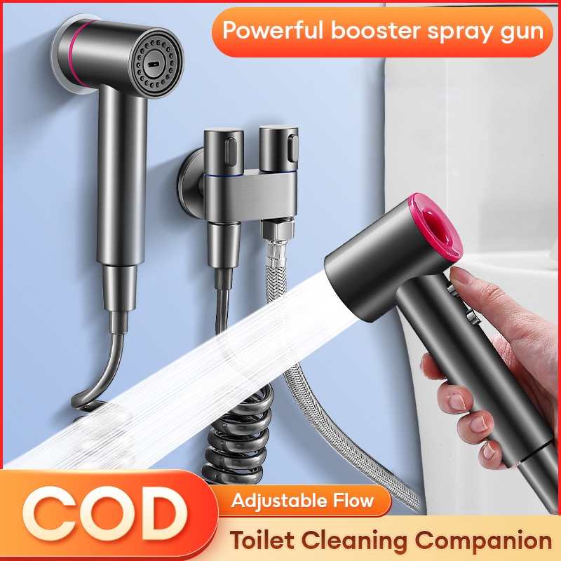 KOLIKOLI Copper Core Toilet Bidet Spray Gun Household Faucet Feminine ...