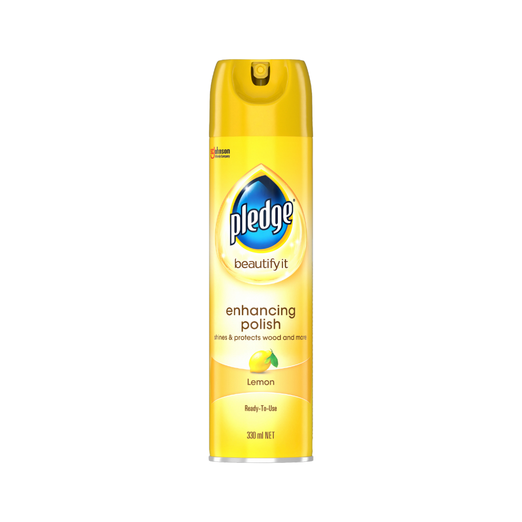 Pledge Polisher Furniture Lemon 330 ml | Shopee Philippines