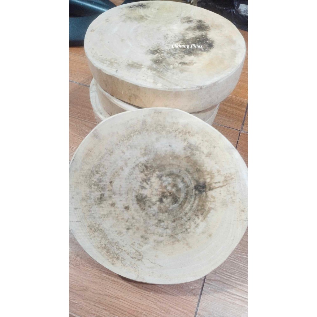 Sangkalan Tadtaran Wooden Chopping Board Sampalok Log 8 inches Diameter ...