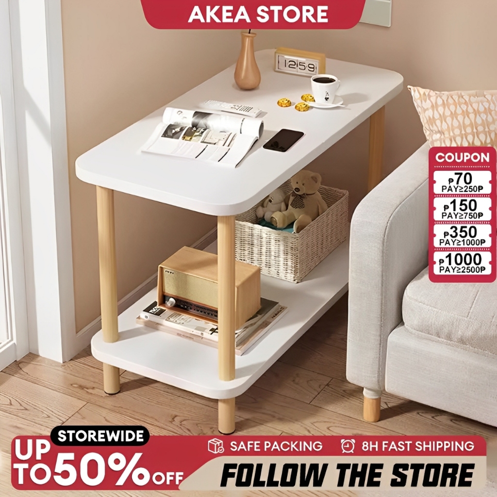 Nordic Bedside Table Small Sofa Side Table | Shopee Philippines
