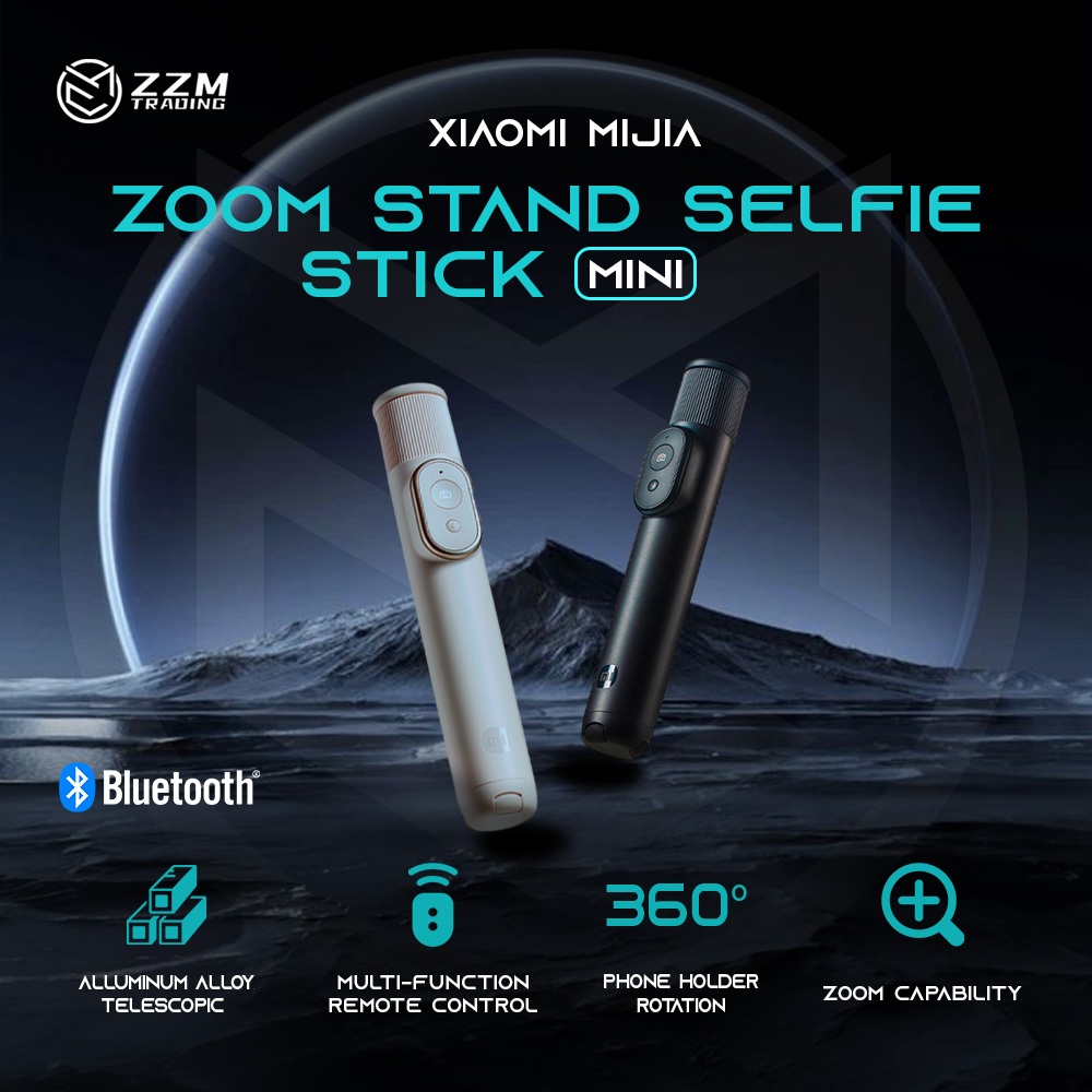 Xiaomi Selfie Stick Mini & Zoom Stand 2 Bluetooth Tripod Elegant Black ...