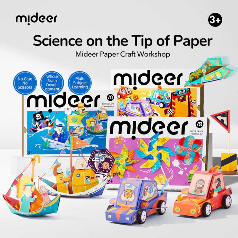 Mideer Paper Craft Workshop Origami Activity Booklet | Shopee Philippines
