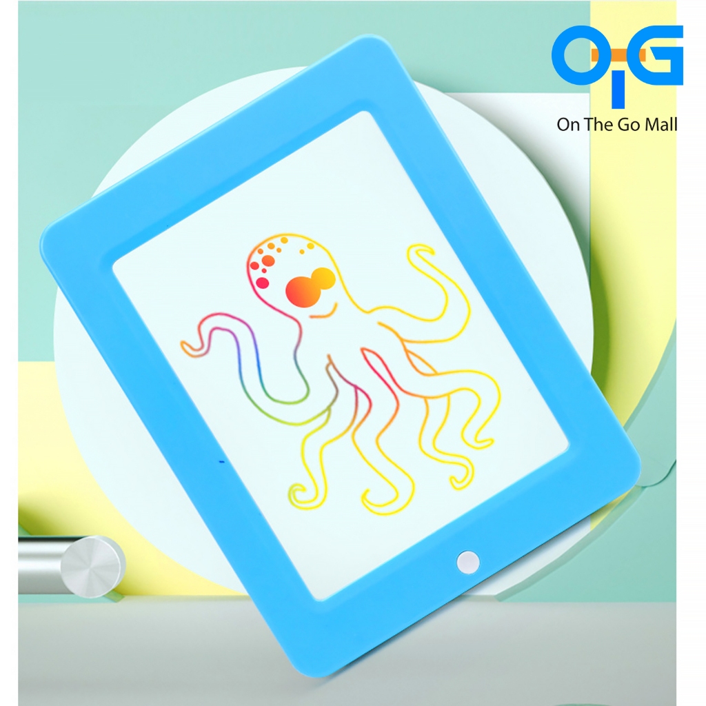 Magic Sketchpad Glow and Light-up Drawing Board | Shopee Philippines