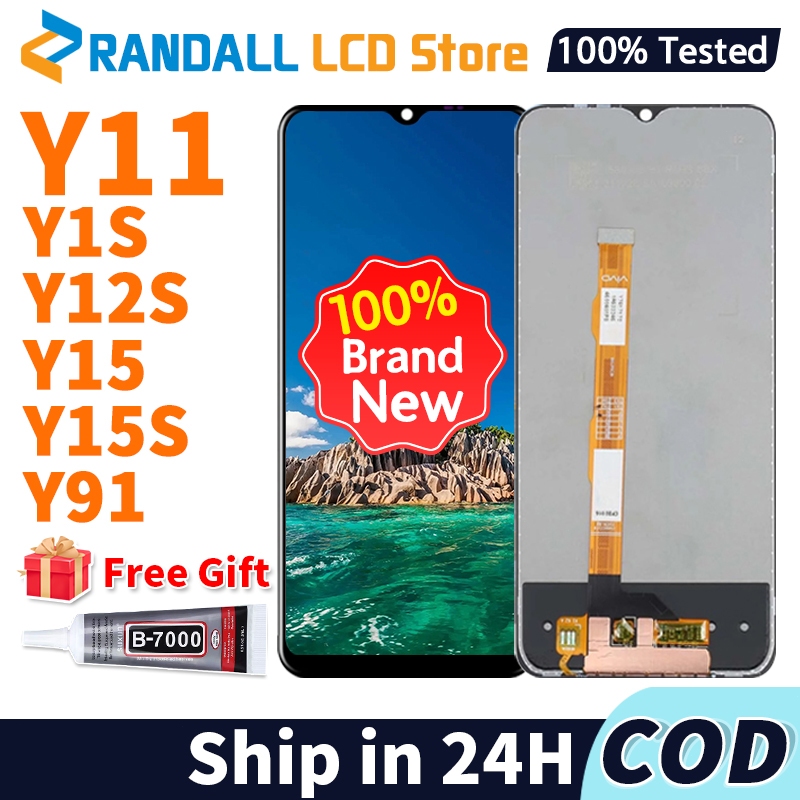 LCD For VIVO Y11/Y12/Y15/Y20/Y20i/Y12S/Y15S/Y1S/Y91/Y91C Display Screen ...