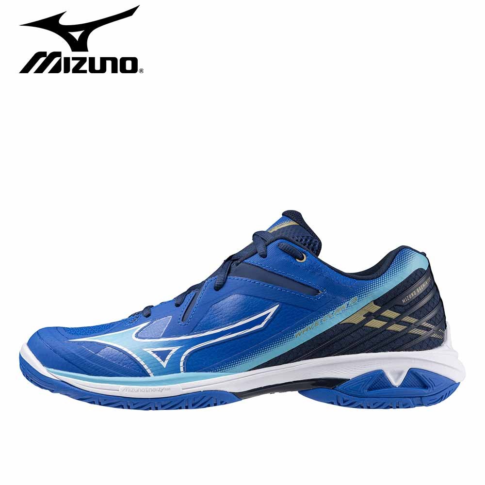Mizuno Wave Claw 3 Badminton Shoes - Mugen Blue/ White / Pageant Blue ...