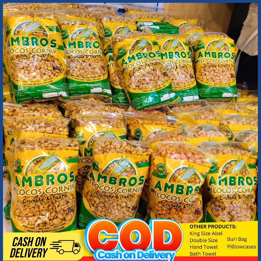 Ambros Ilocos Cornik The Original Crunchy Chichacorn Cornick | Shopee ...