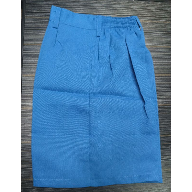 SCHOOL UNIFORM SHORTS AQUA BLUE | Shopee Philippines