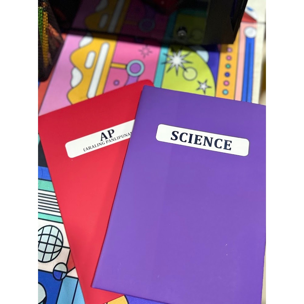 Subject Sticker for Notebook | Plain White Background | Shopee Philippines