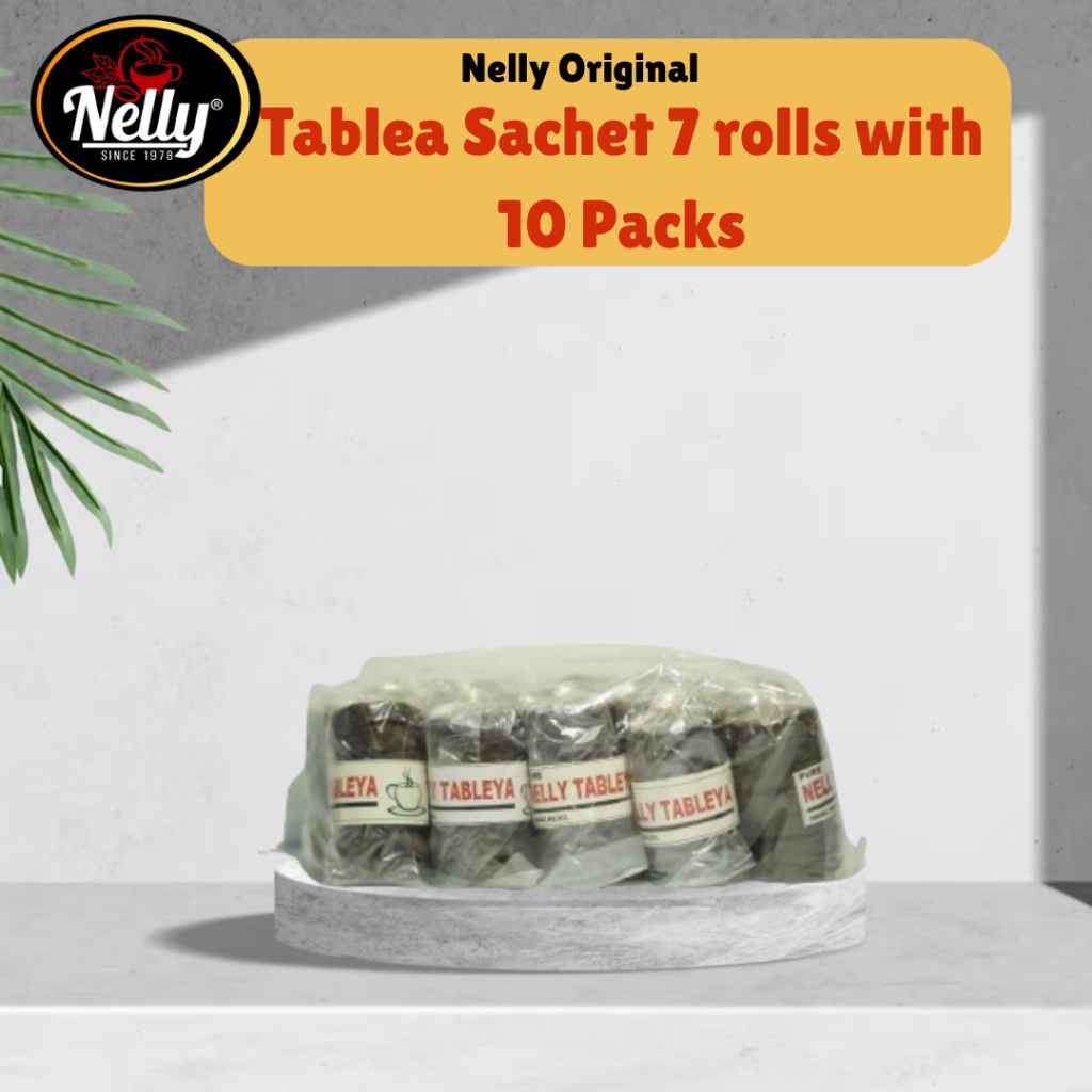 NellyOriginal Tablea Sachet 7 Rolls with 10 Packs, Premium Filipino ...