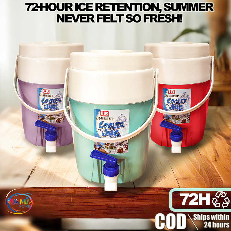 3L-6.5L Water Jug Water Cooler Jug ice jug Cooler Pitcher Outdoor ...