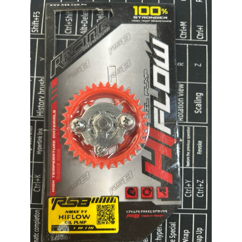 RS8 Hi flow oil pump NMAX V1/v2 | Shopee Philippines