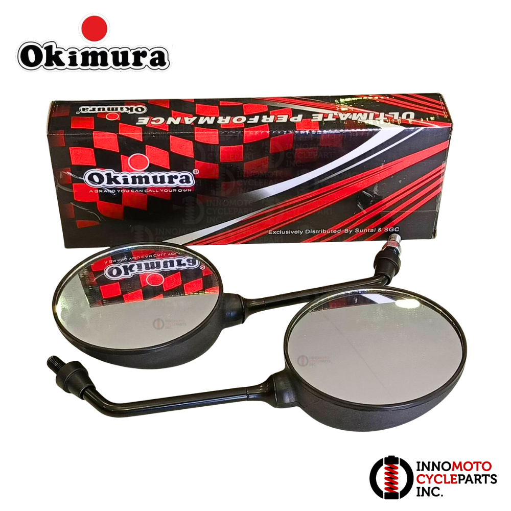 Okimura Side Mirror Set for Bajaj CT100 - Innomoto Cycleparts Inc ...