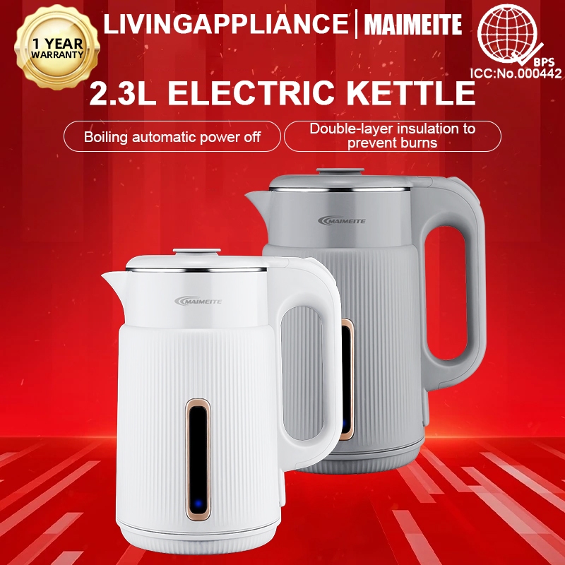 MAIMEITE Electric kettle household 2.3l high power fast heating smart ...