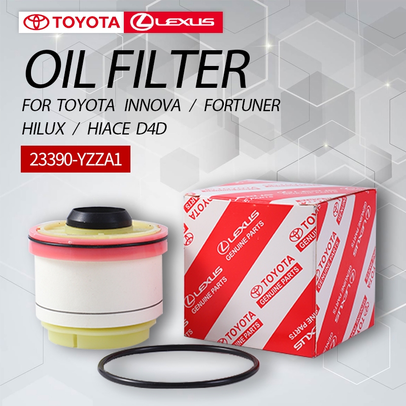 Toyota Fuel Filter 23390-YZZA1 Innova / Fortuner / Hilux / Hi-Ace D4D ...