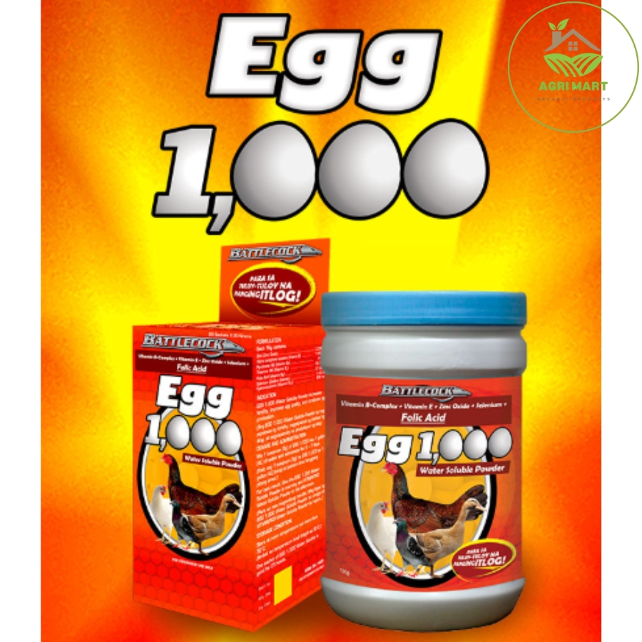 [1 Box of 20 Packs] EGG 1000 POWDER - Egg-Laying Stimulating Vitamins ...
