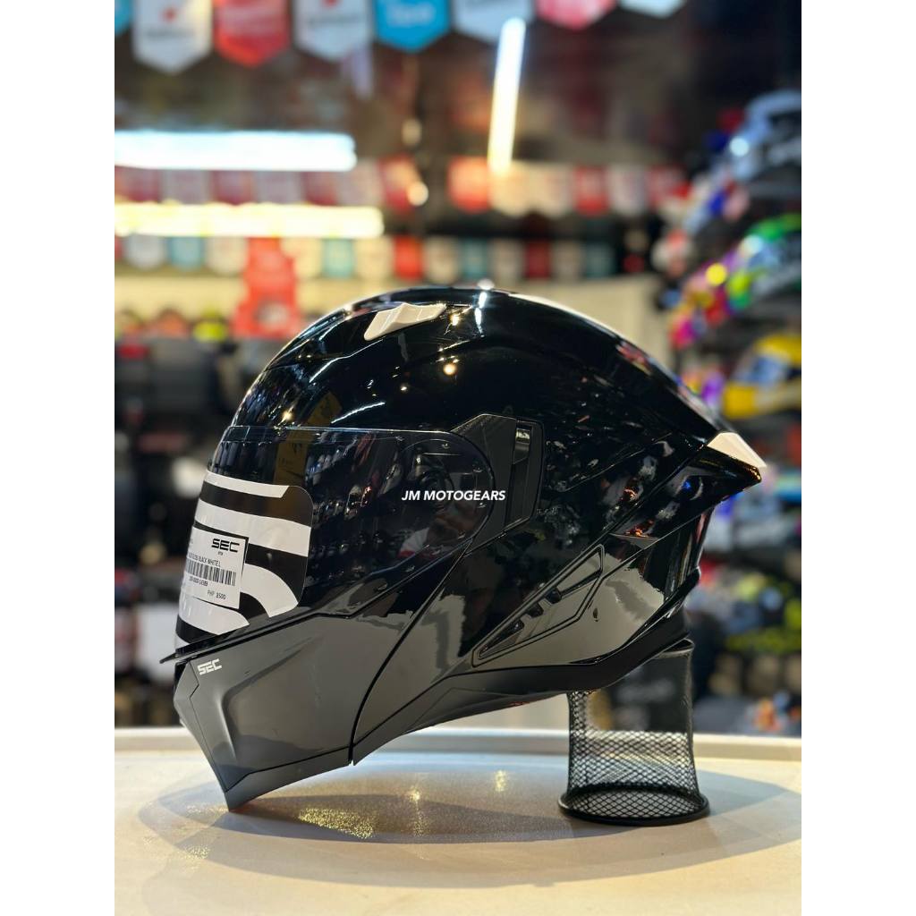 SEC REVIVE PLAIN COLOR MODULAR DUAL VISOR HELMET | Shopee Philippines