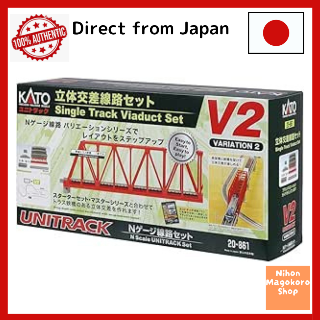 KATO N Gauge Inner Double Track Endless Set V2 20-861 Railway Model Rail Set [Direct from Japan ...