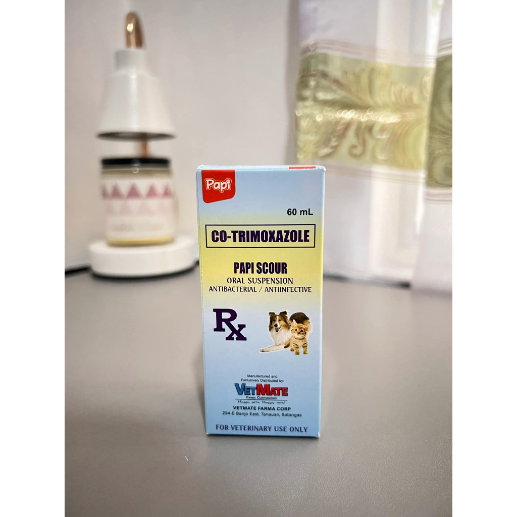 Papi Scour Oral Suspension for Dogs and Cats – 60ml | Shopee Philippines