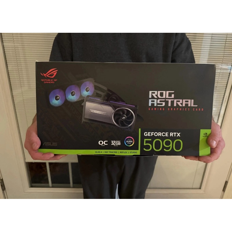 Brand New RTX 5090 ASUS ROG ASTRAL Liquid Cooled Overclocked Edition ...