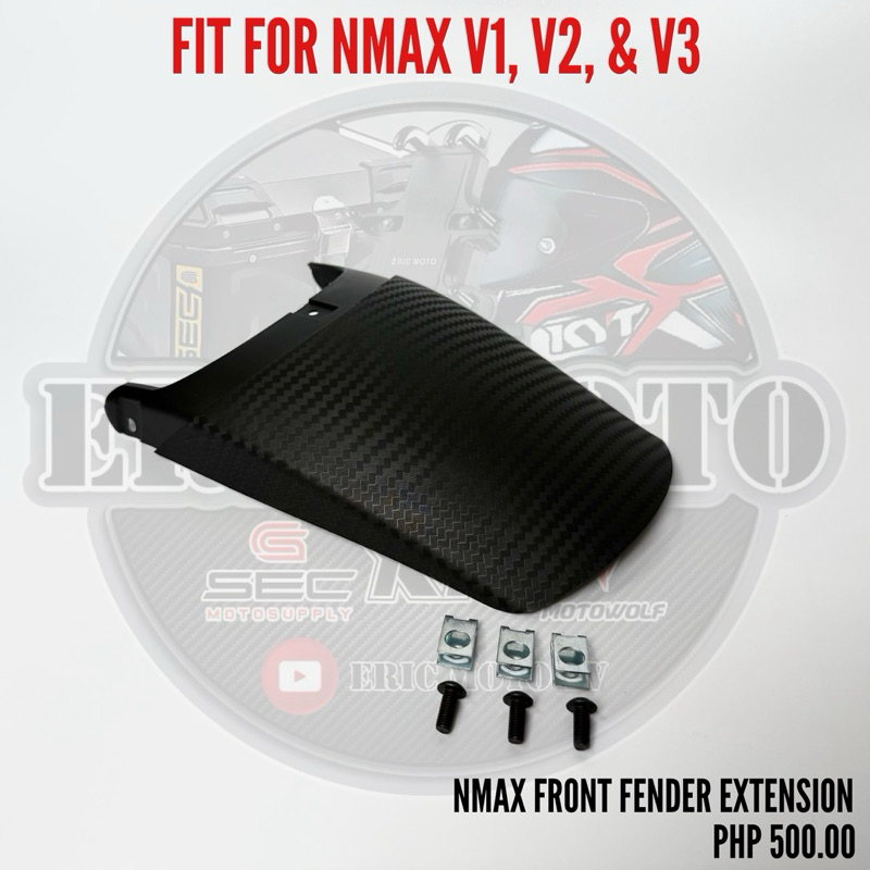 sec nmax front fender extension for v1, v2 & v3 | Shopee Philippines
