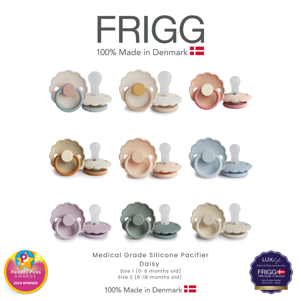 Frigg Daisy Medical Grade Silicone Pacifier (Single Pack) | Shopee ...