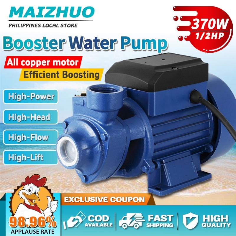 Booster Jet Pump 0.5 HP 1/2 HP Electric Water Pump DC Pump Jet Pump ...
