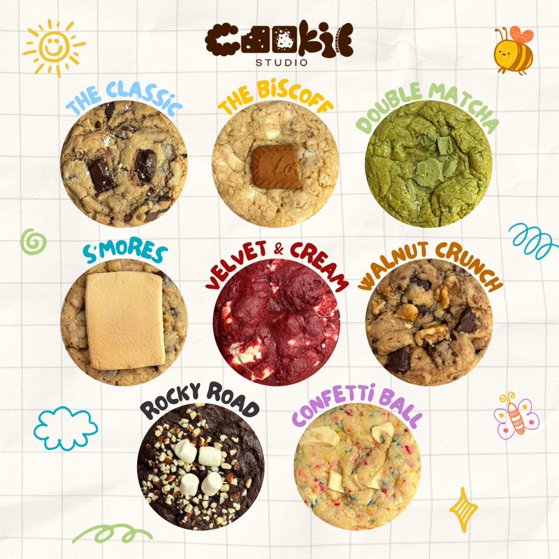Palm-sized 100g Gourmet Cookies by COOKIE STUDIO | Shopee Philippines