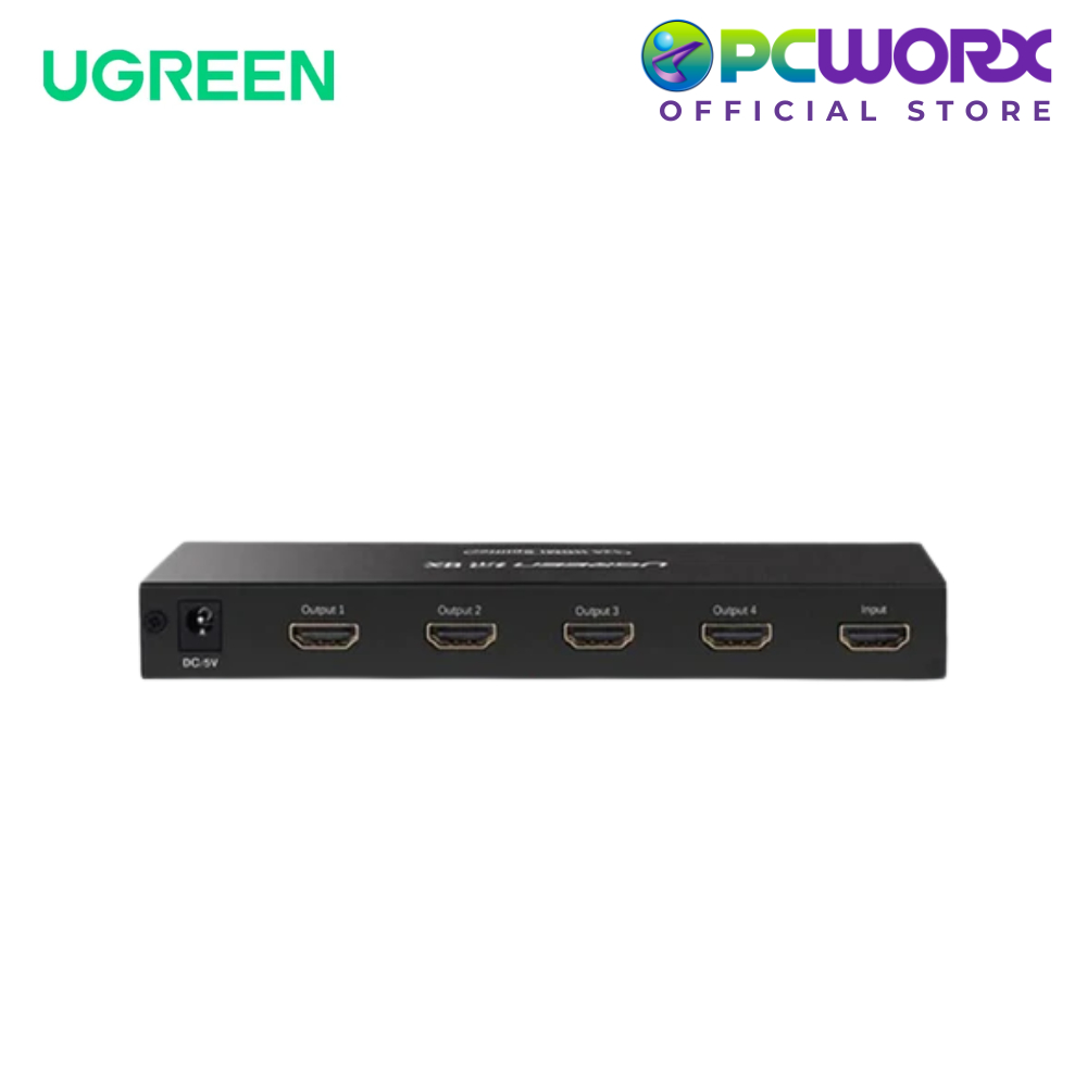 Ugreen CM620/40202US HDMI 1x4 Splitter Black | Shopee Philippines