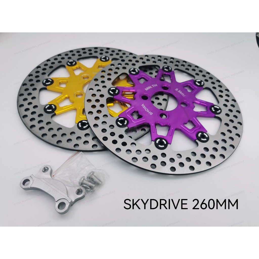 STOCK DISC BRAKE FOR SKYDRIVE 260MM | Shopee Philippines