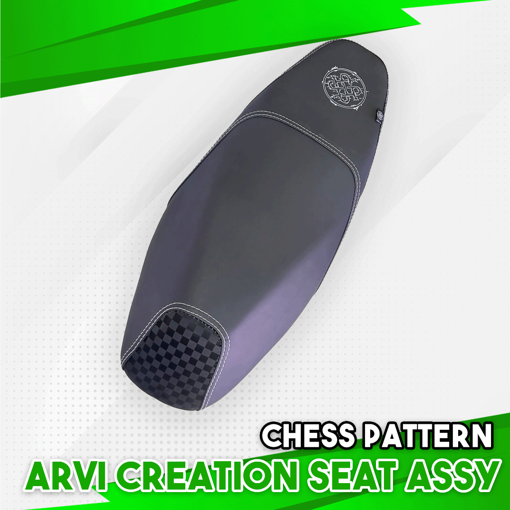 ARVI CREATION SEAT ASSY CHESS PATTERN FOR MOTOR | Shopee Philippines