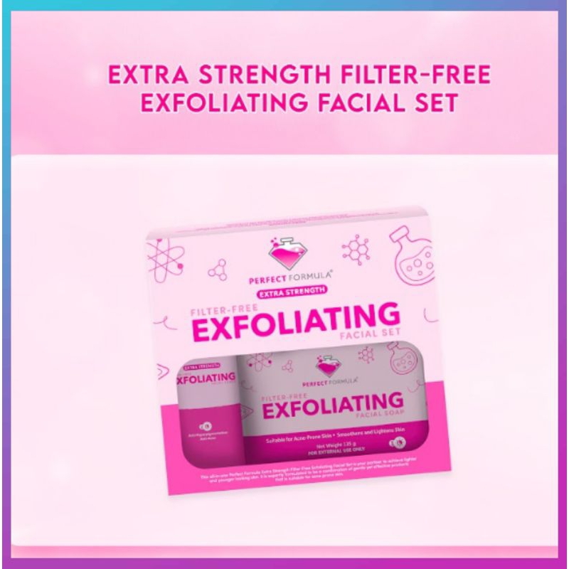 Perfect Formula Exfoliating Extra Strength Set | Shopee Philippines